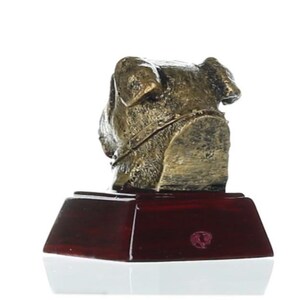 Bulldog Mascot Trophy | Engraved Bulldog Award - 4 Inch Tall - Etsy