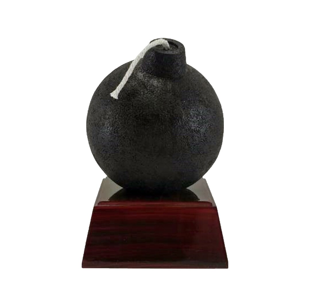 You Da Bomb Trophy | Engraved Explosive Award for Your Movers and ...