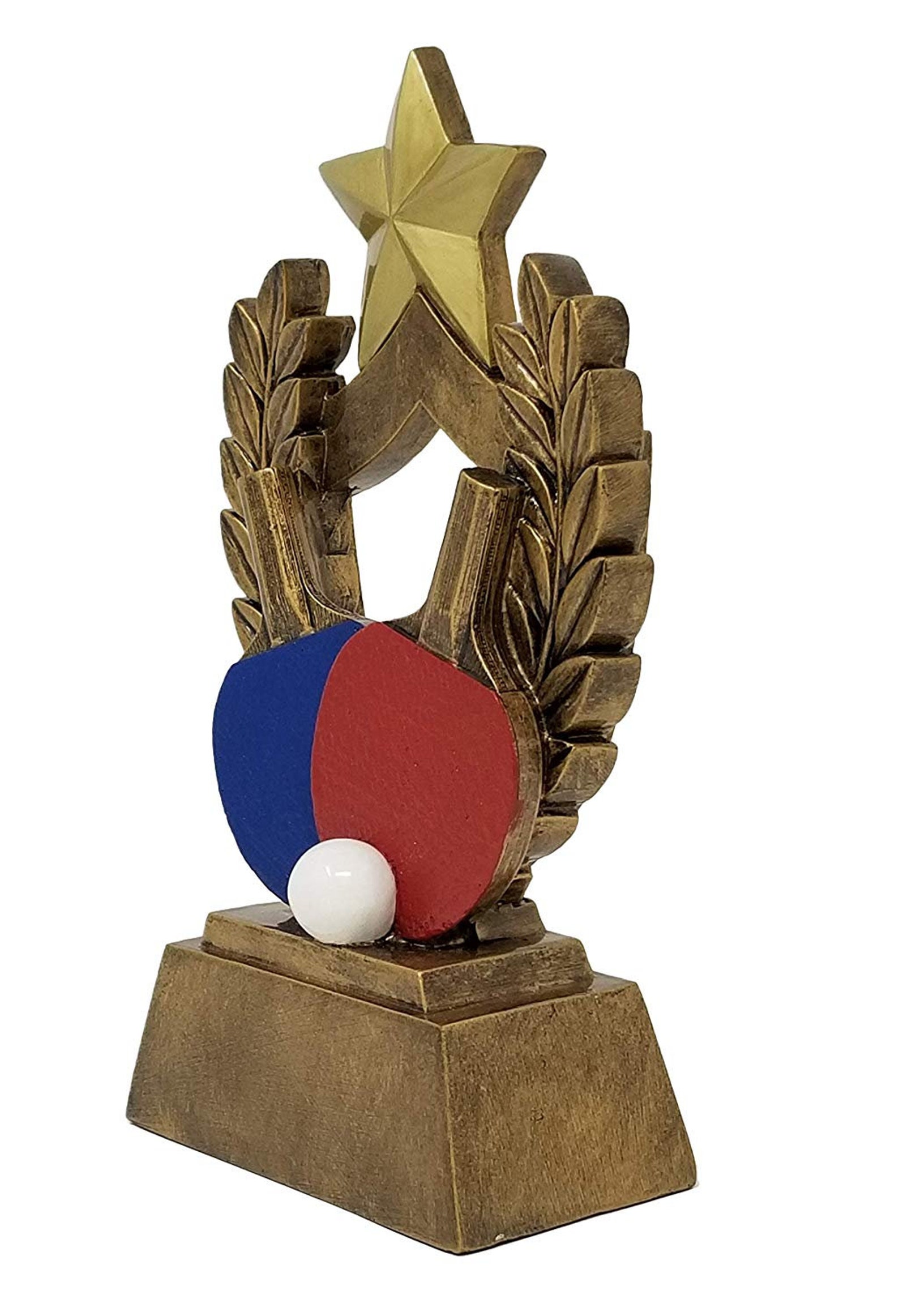 Color Ping Pong Trophy Table Tennis Award by DECADE AWARDS - Etsy