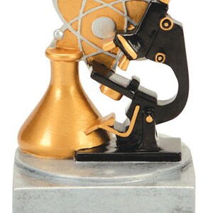Science Color Tek Trophy Color Microscope Award School Trophies by ...