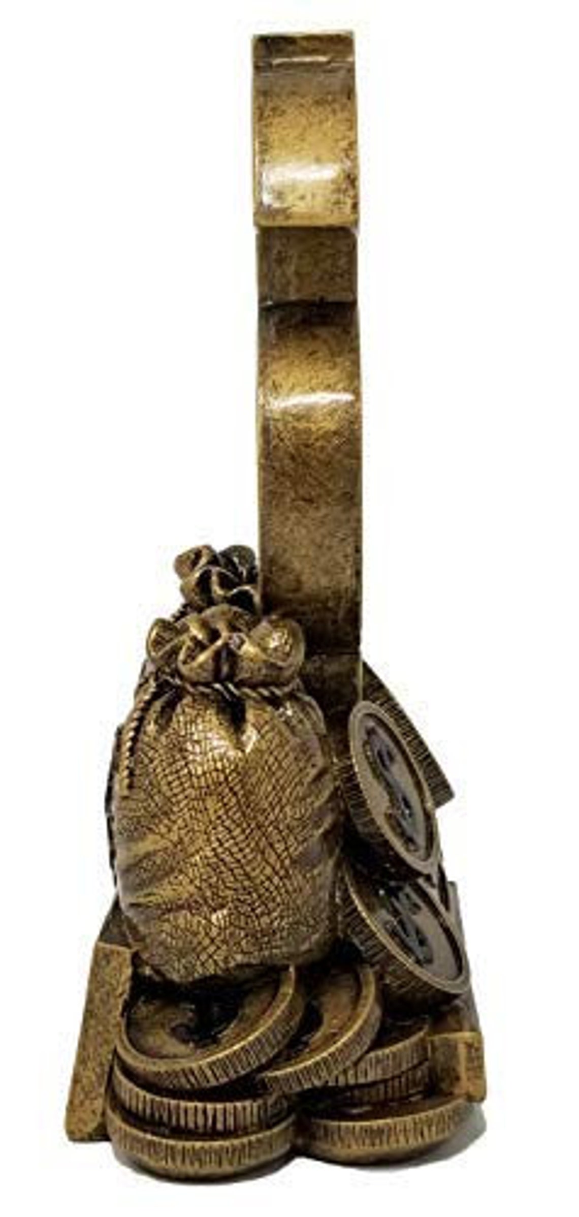Dollar Sign Trophy Sales or Fundraising Award by DECADE | Etsy