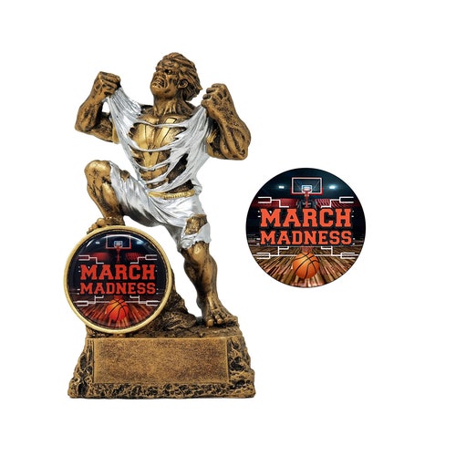 Custom Basketball Bracket Trophy March Madness Customize - Etsy