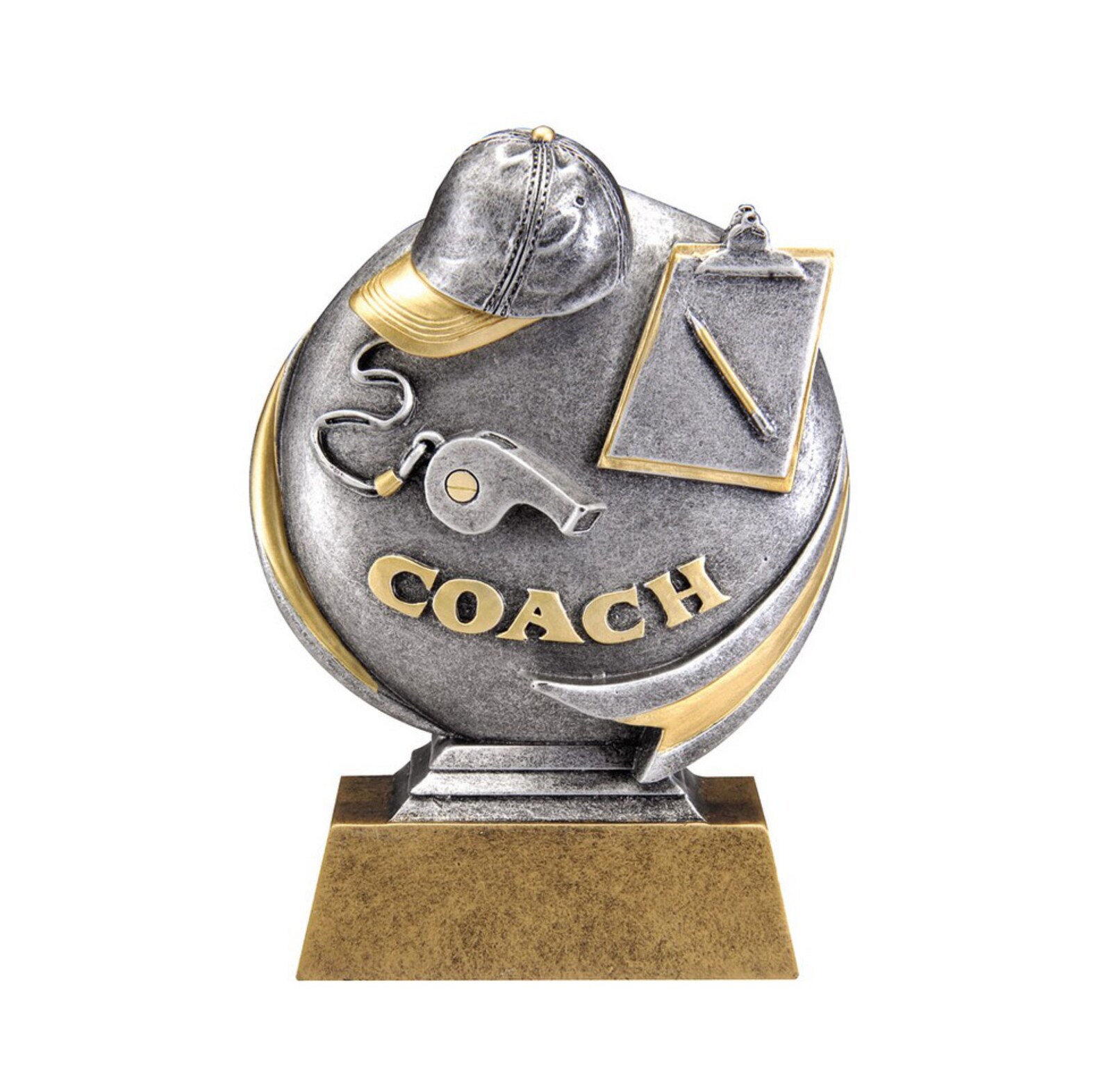 Coach Motion Extreme 3D Trophy | Engraved Coaching Award - 5 Inch Tall ...