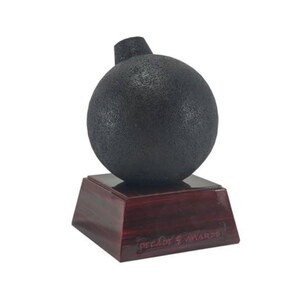 You Da Bomb Trophy | Engraved Explosive Award for Your Movers and ...
