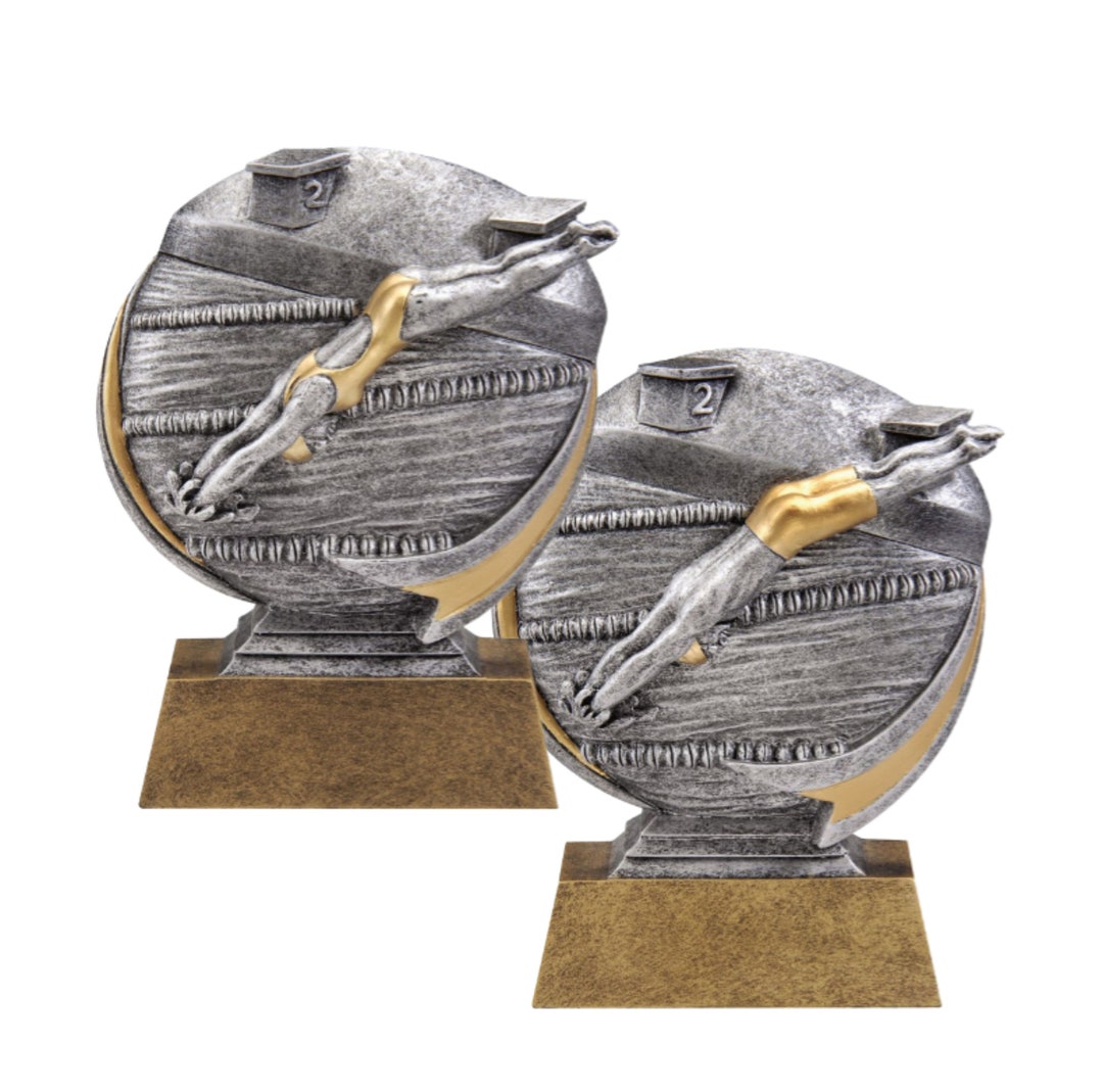 Swimming Motion Extreme 3D Trophy - Male or Female | Engraved Swim Team ...