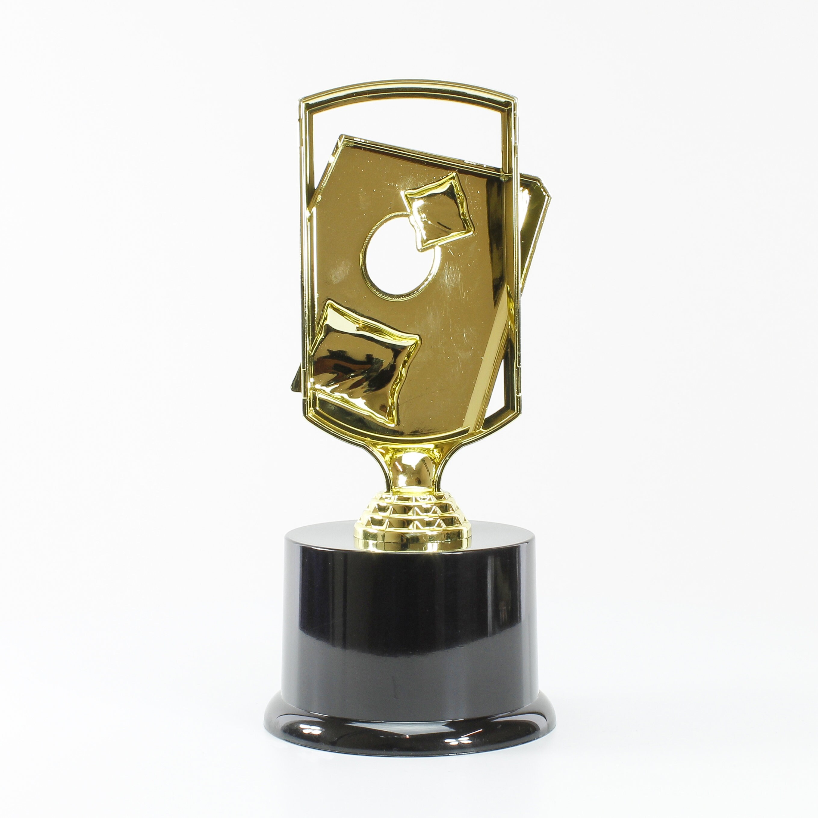Cornhole Trophy | Engraved Bean Bag Award - 8.375 Inch Tall - Etsy