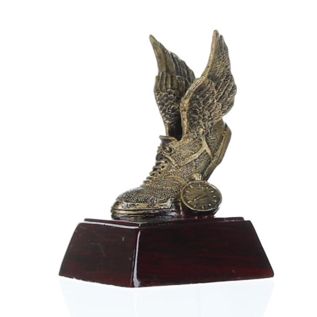 Track Trophy | Engraved Track Award - 4 Inch Tall - Etsy