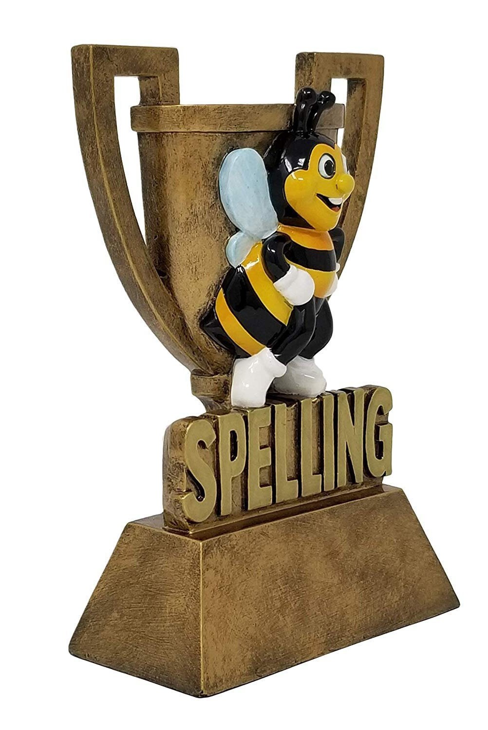 Spelling Bee Cup Trophy Gold Spelling Bee Award DECADE | Etsy