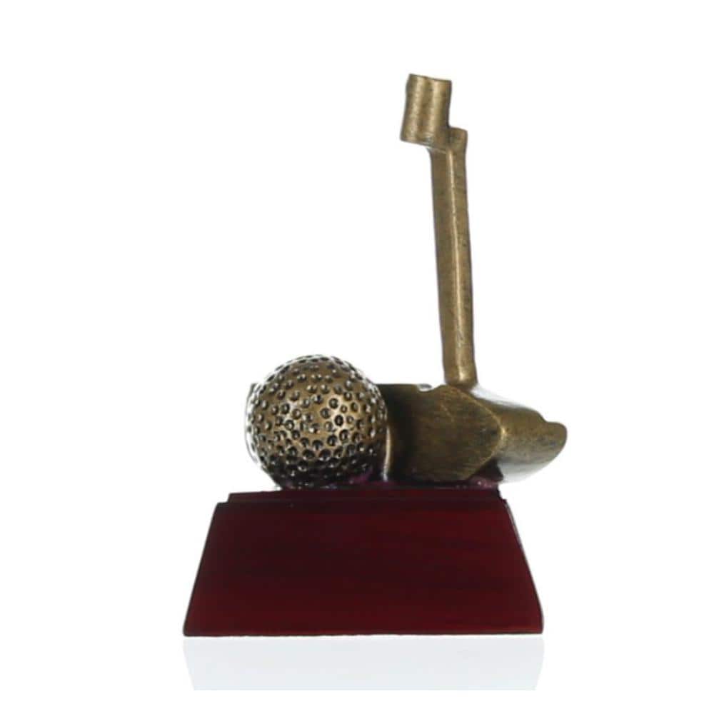 Golf Trophy, Putter | Engraved Golf Putting Award - 4 Inch Tall - Etsy