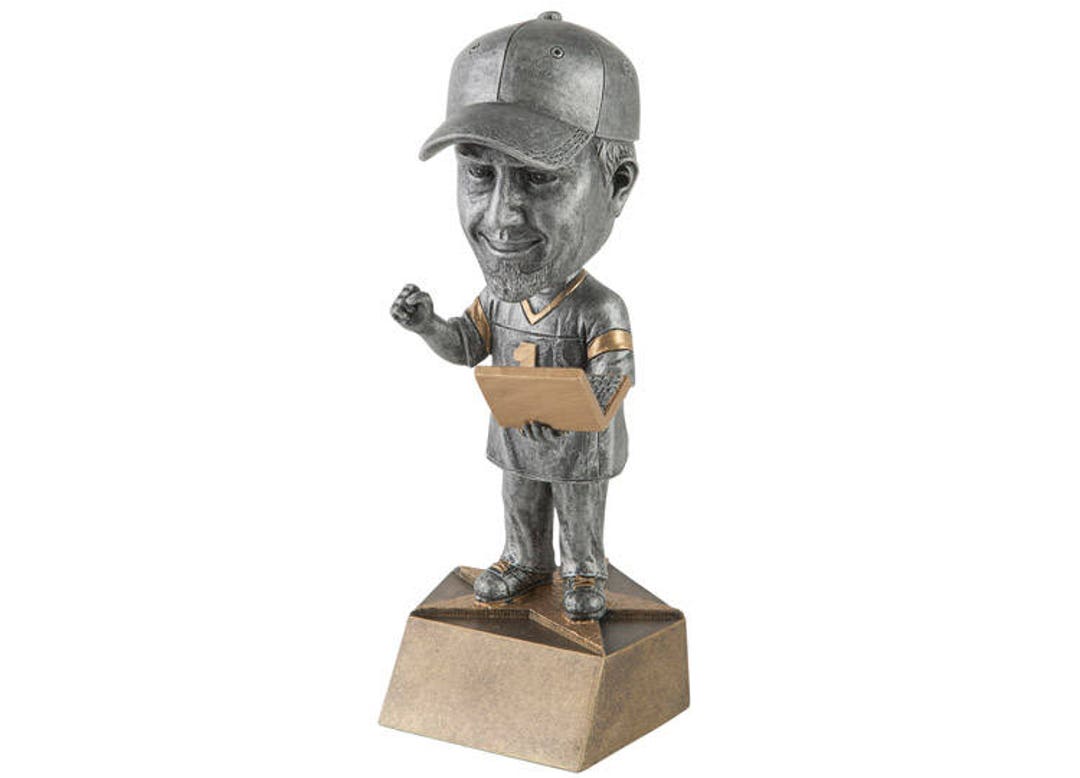 Fantasy Football Pewter Bobblehead Trophy / Bobble Head Award by DECADE ...