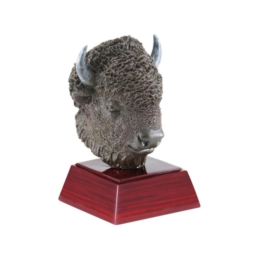 Buffalo Trophy | Engraved Bison Award - 4 Inch Tall - Etsy