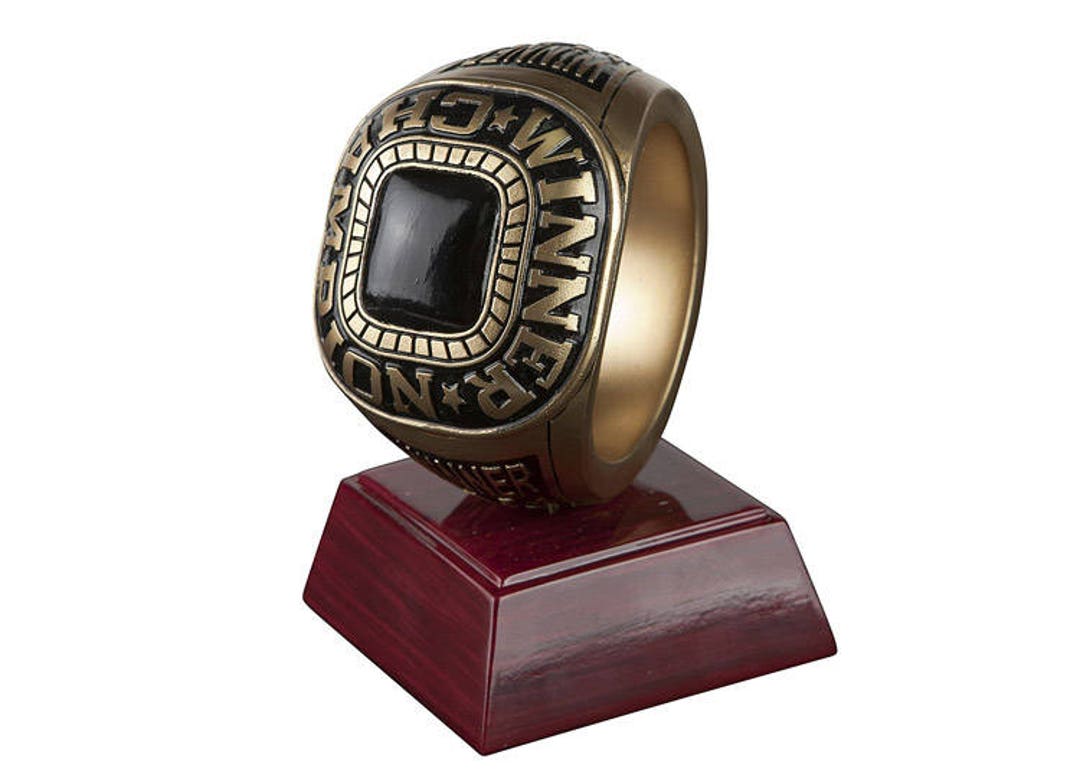 Championship Ring Trophy / Winner Victory Award - by DECADE AWARDS - Etsy
