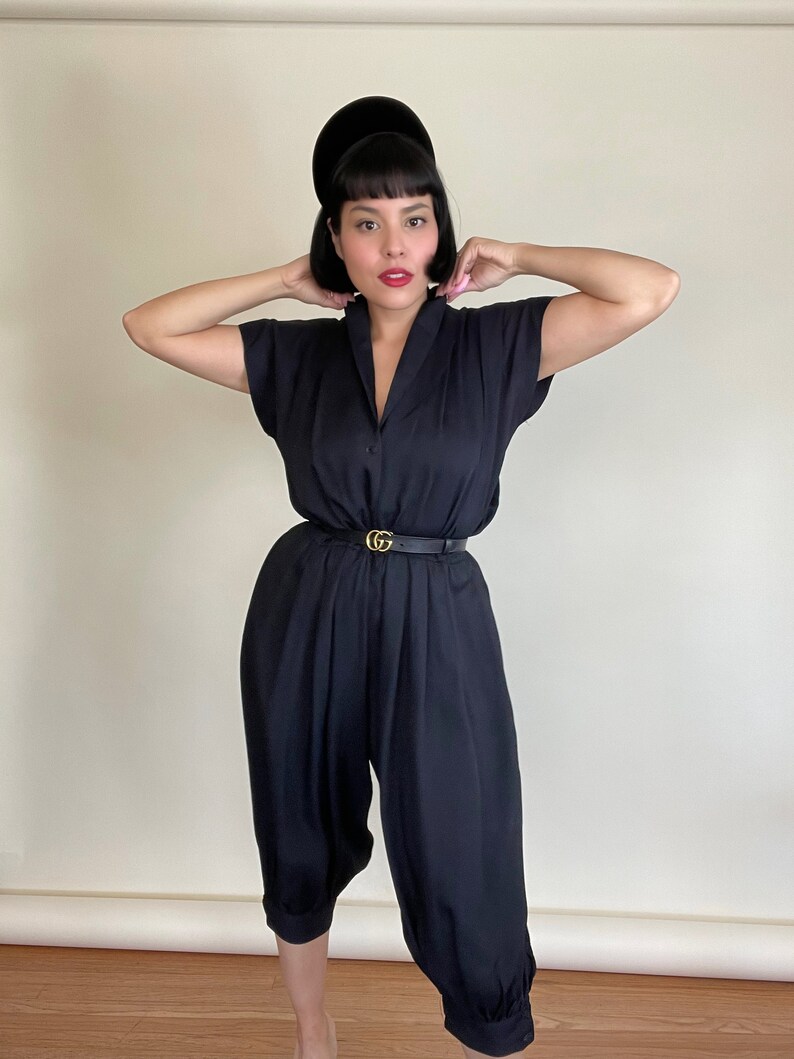 Vintage 70s miss Ashlee California Black Genie - Etsy