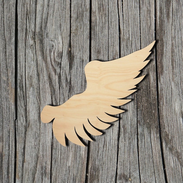 Laser Cut Wood Wing Cutouts - Etsy