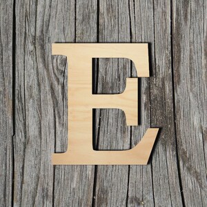 Greek Epsilon Letter - Laser Cut Unfinished Wood Cutout Shapes - Always ...