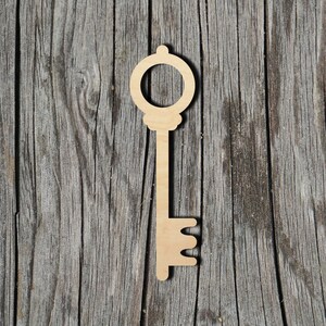 Key - Laser Cut Unfinished Wood Cutout Shapes - Always Check Sizes and ...