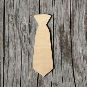 Tie Shape - Laser Cut Unfinished Wood Cutout Shapes - Always Check ...