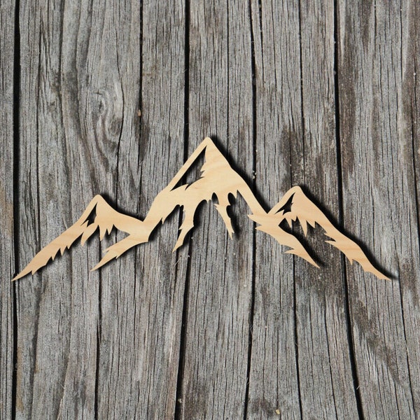 Mountain Cutout - Etsy