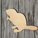 Beaver - Wildlife - Laser Cut Unfinished Wood Cutout Shapes - Always ...