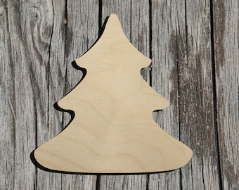 Oak Tree Shape Laser Cut Unfinished Wood Cutout Shapes Always Check ...