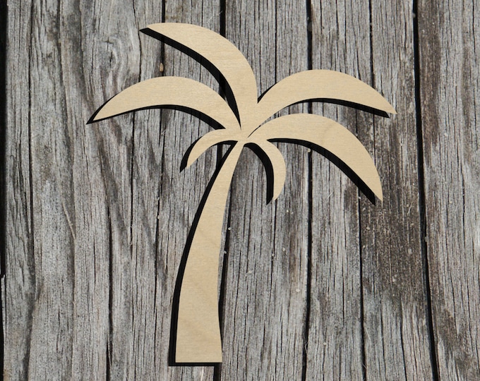 Palm Tree Die Cuts, Paper Palm Trees, Tropical Die Cuts, Tropical ...