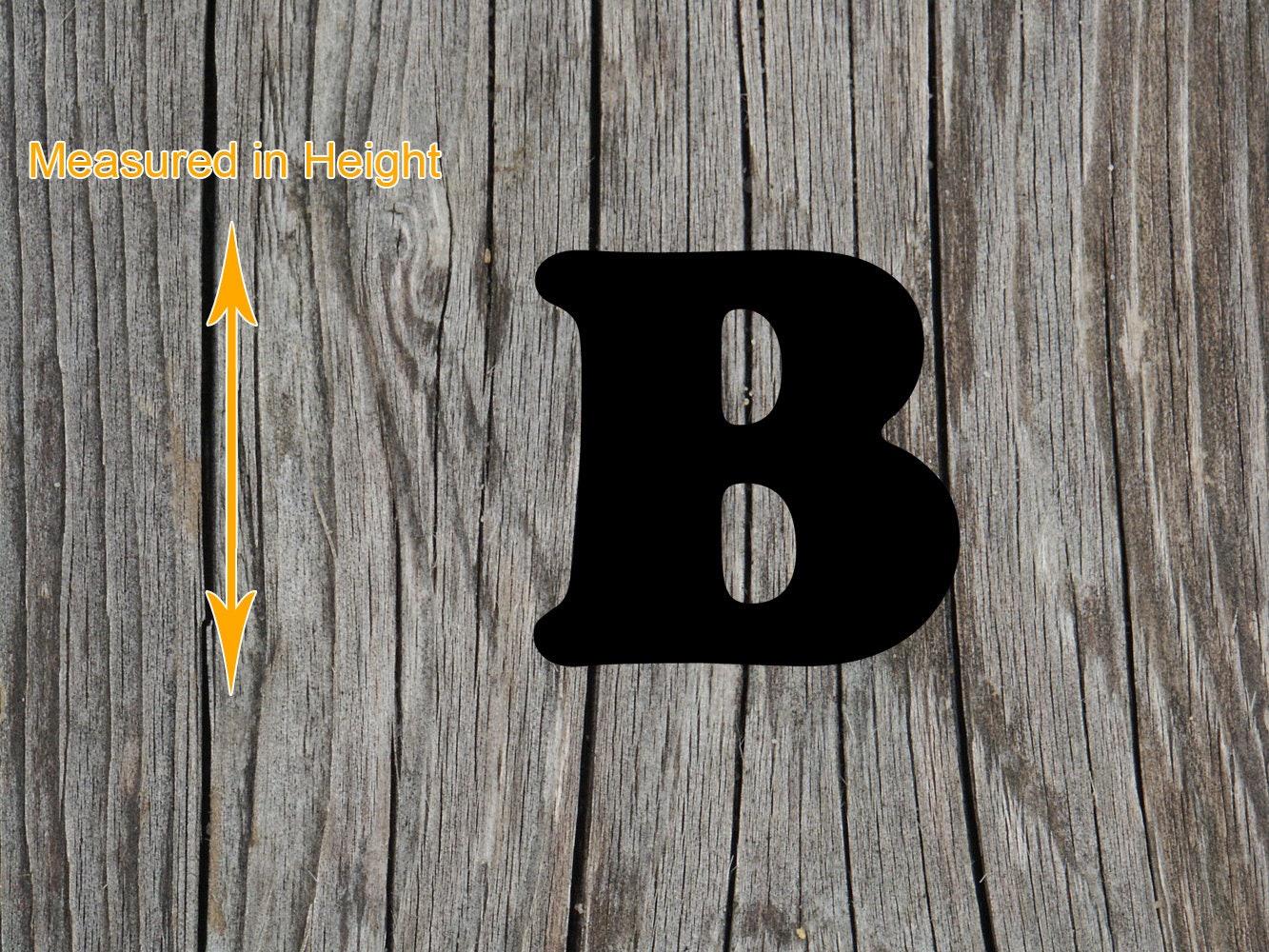 B - Upper Case - Letter - Type 1 - Laser Cut Unfinished Wood Cutout ...