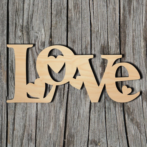 Love Wood Sign - Etsy