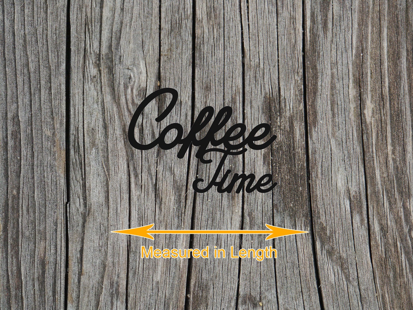 Coffee Time Wood Sign - Laser Cut Unfinished Wood Cutout Shapes ...