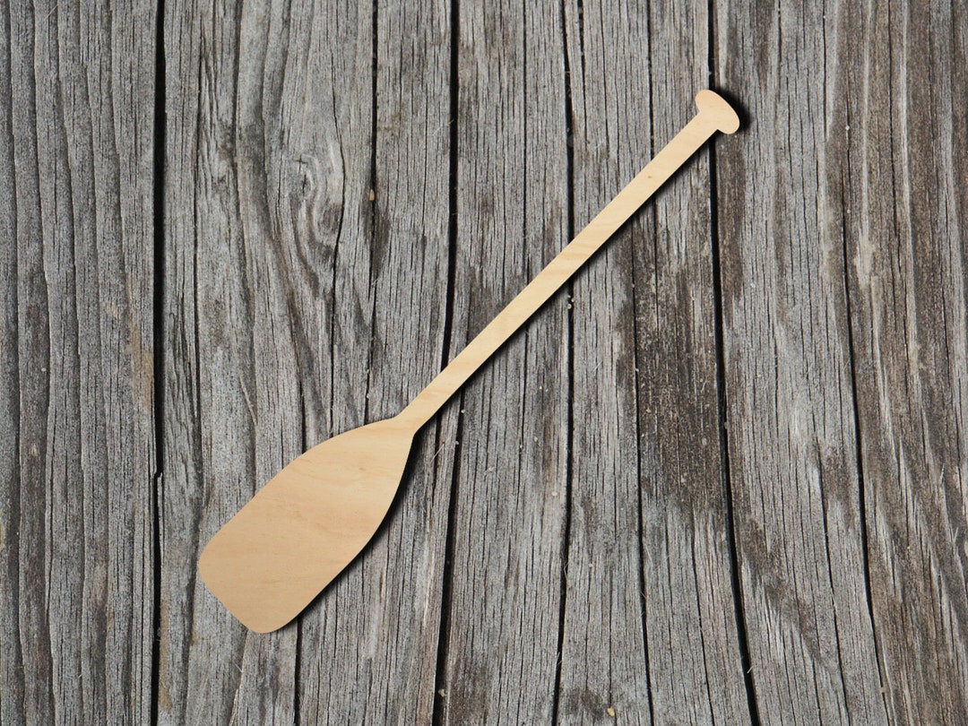 Boat Oar Shape - Laser Cut Unfinished Wood Cutout Shapes - Always Check ...
