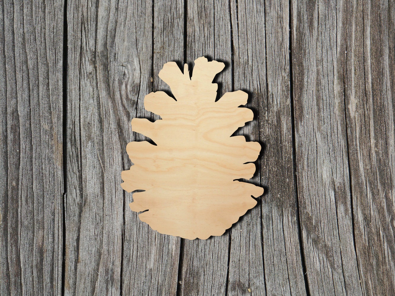 Pine Cone - Laser Cut Unfinished Wood Cutout Shapes - Always Check ...