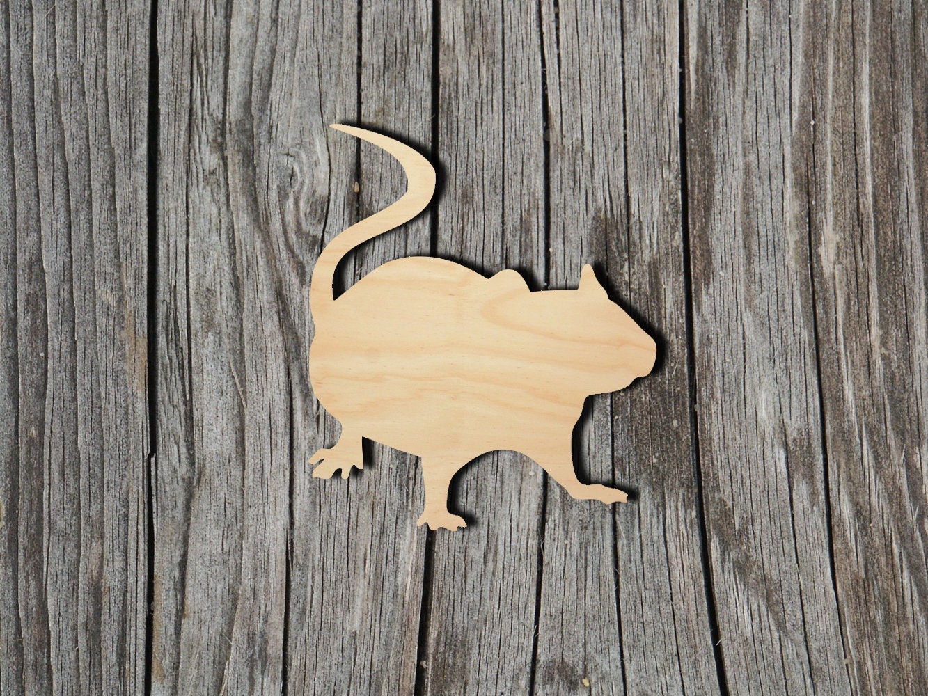 Rat Laser Cut Unfinished Wood Cutout Shapes Always Check - Etsy