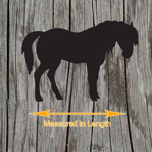 Pony Shape - Laser Cut Unfinished Wood Cutout Shapes - Always Check ...