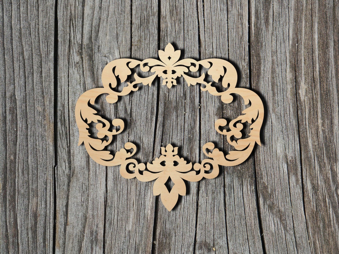 Frame Shape - Multiple Sizes - Laser Cut Unfinished Wood Cutout Shapes ...