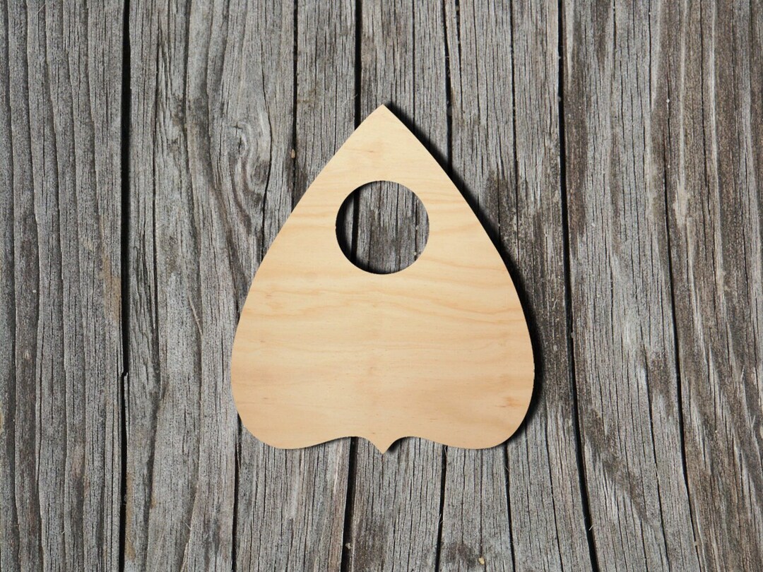 Planchette Shape - Laser Cut Unfinished Wood Cutout Shapes - Always ...