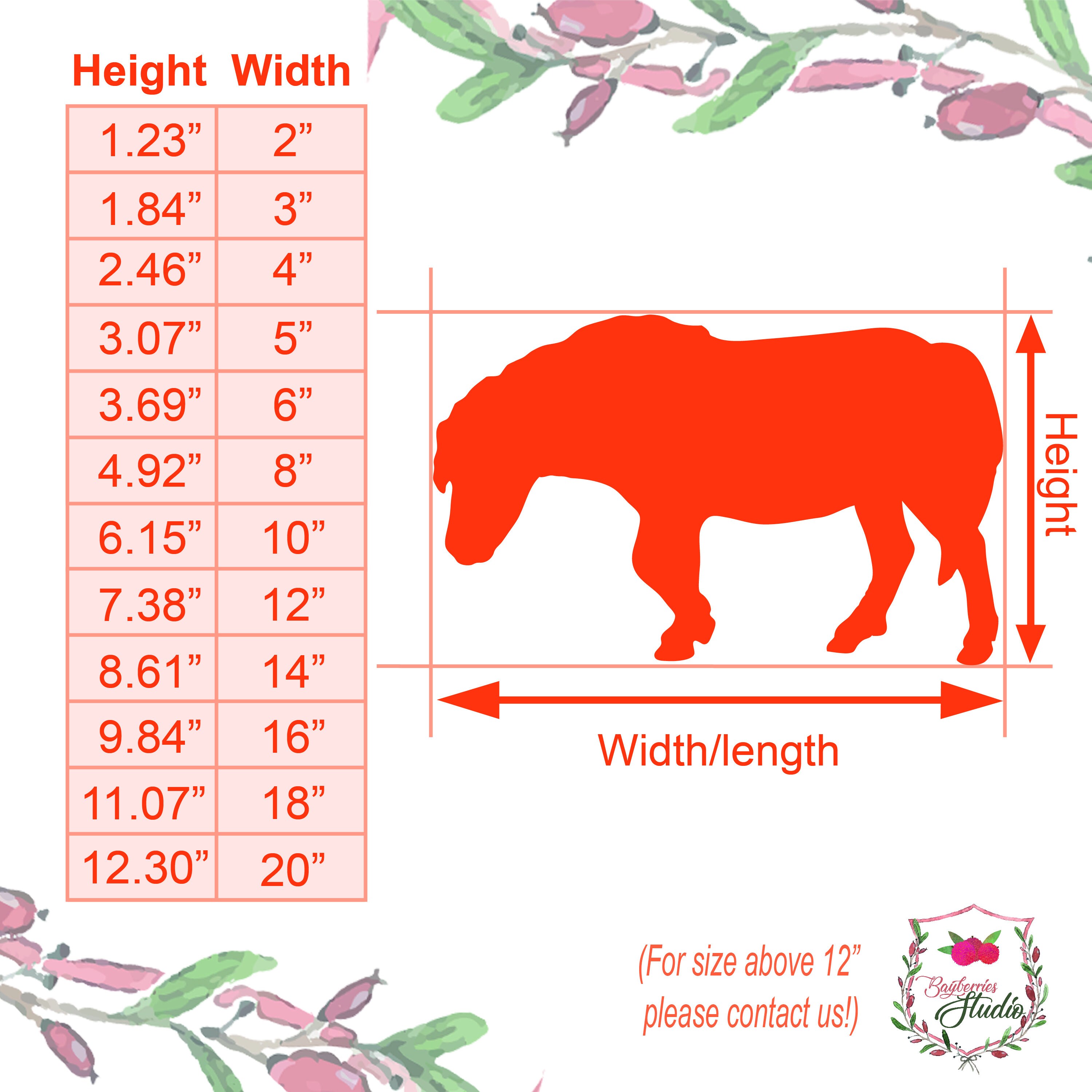 Pony Shape Laser Cut Unfinished Wood Cutout Shapes Always - Etsy