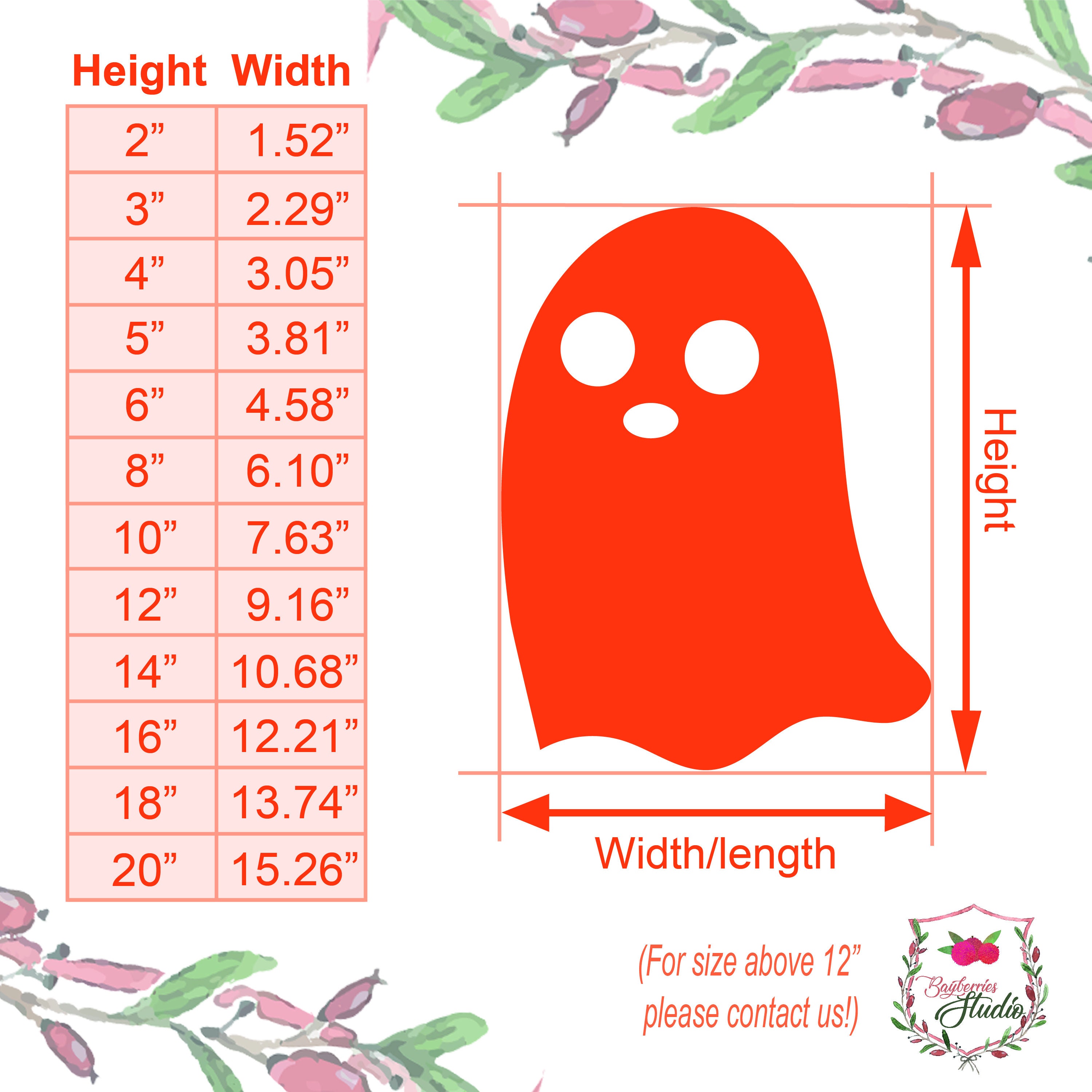 Ghost Halloween Laser Cut Unfinished Wood Cutout Shapes | Etsy