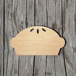 Pie - Food - Laser Cut Unfinished Wood Cutout Shapes - Always Check ...
