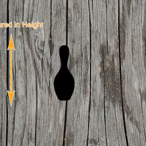 Bowling Pin Shape - Laser Cut Unfinished Wood Cutout Shapes - Always ...