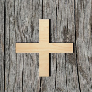 Plus - Laser Cut Unfinished Wood Cutout Shapes - Always Check Sizes and ...