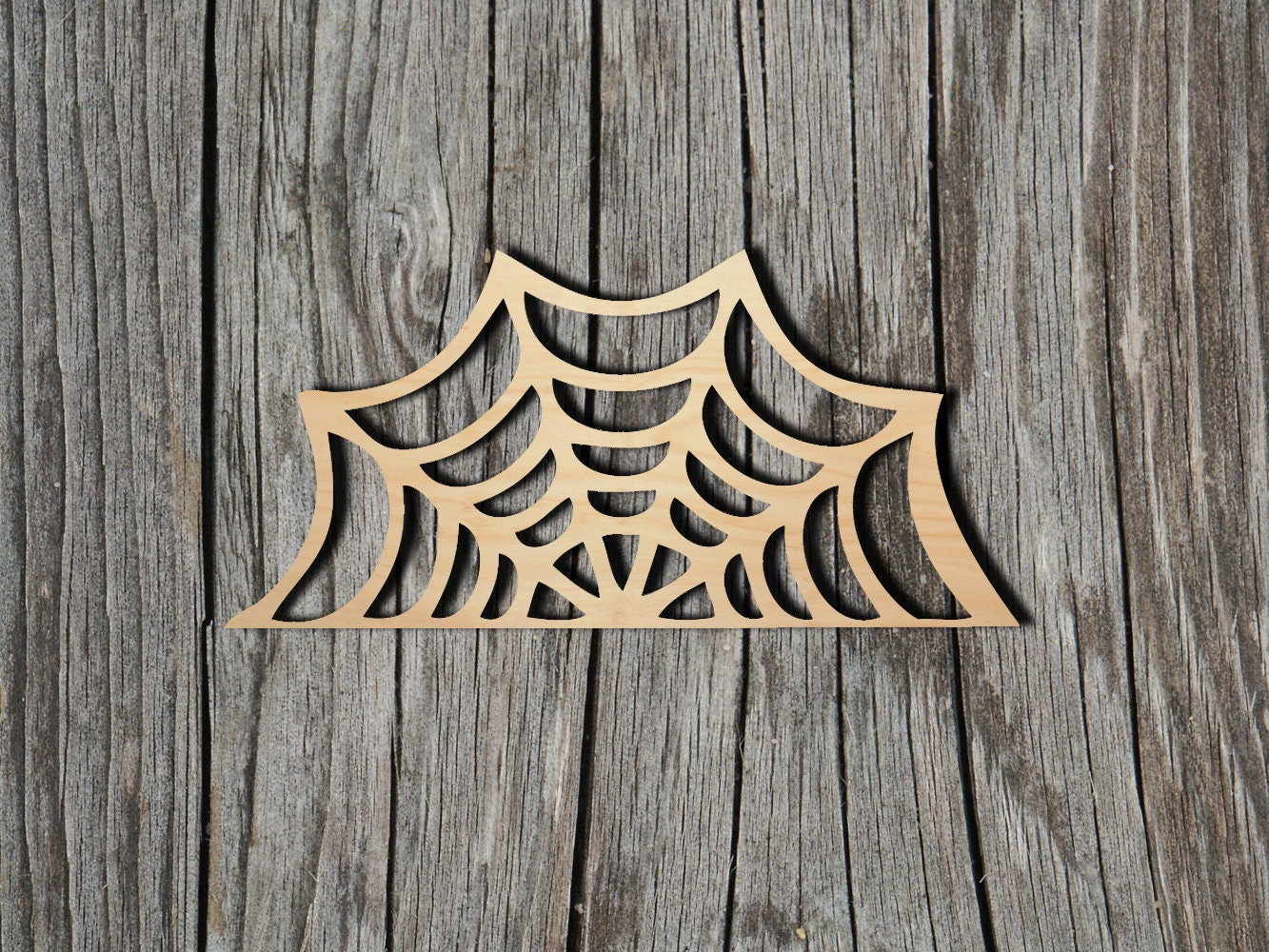 Spider Web Shape Laser Cut Unfinished Wood Cutout Shapes - Etsy