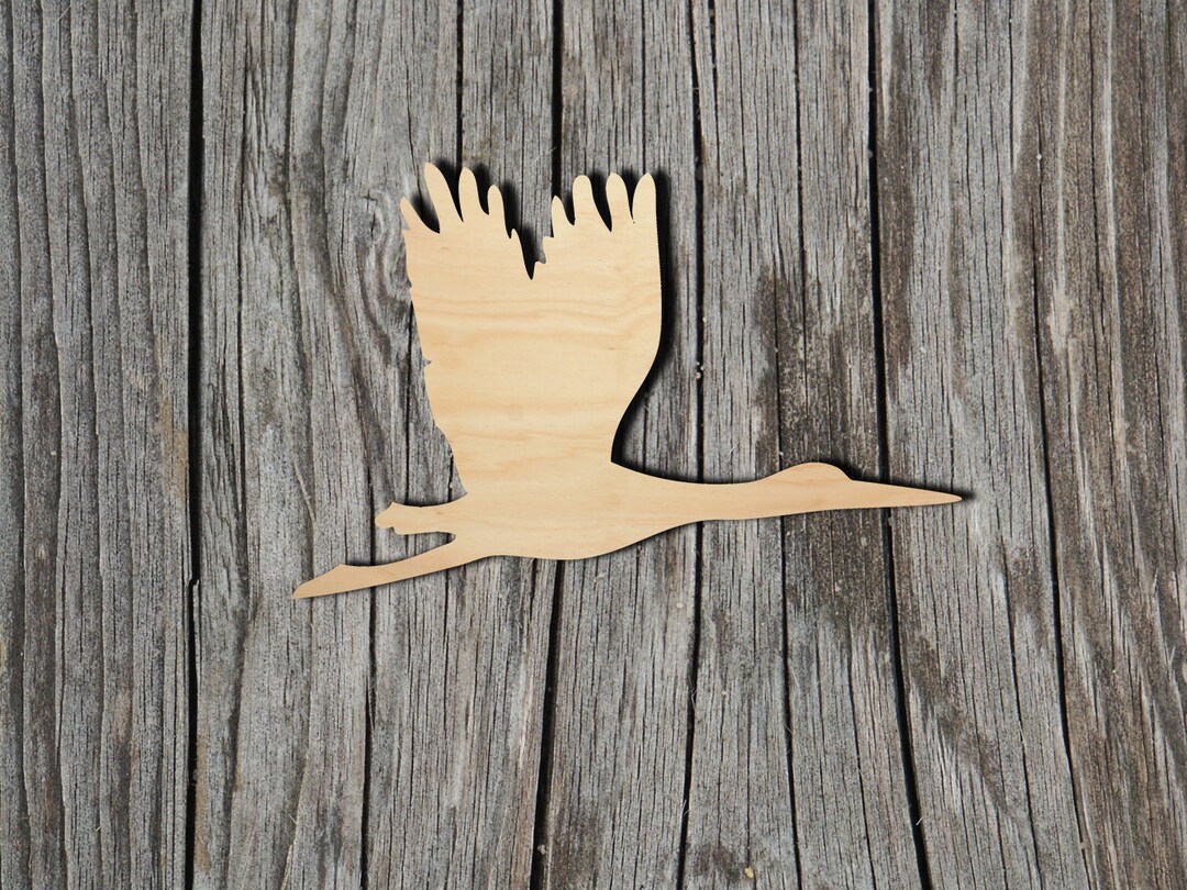 Stork Shape - Laser Cut Unfinished Wood Cutout Shapes - Always Check ...