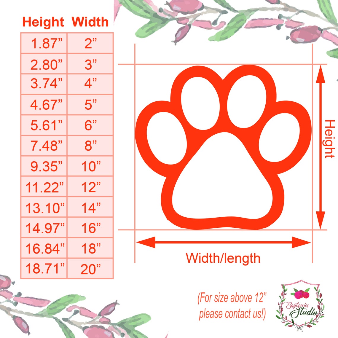 Paw Print Shape Laser Cut Unfinished Wood Cutout Shapes - Etsy