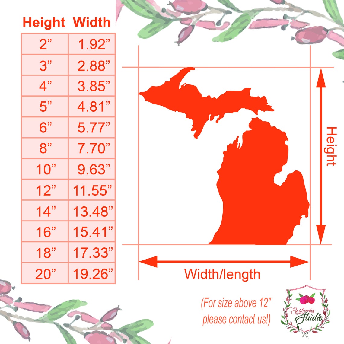 Michigan State Laser Cut Unfinished Wood Cutout Shapes | Etsy