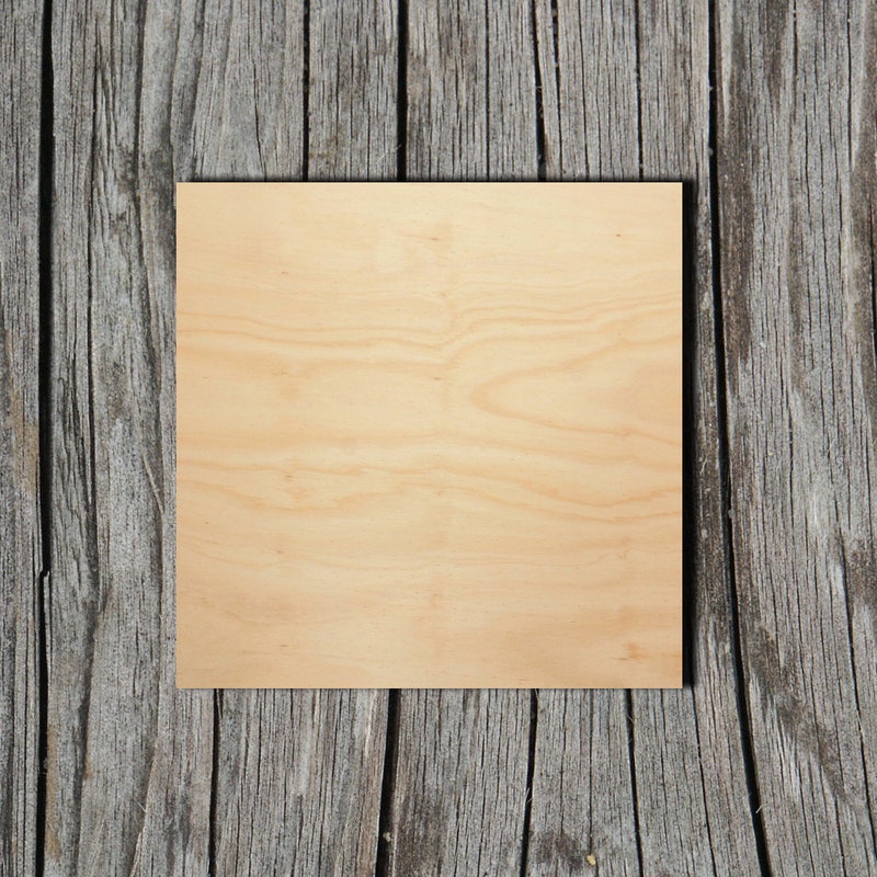 Wood Square - Etsy