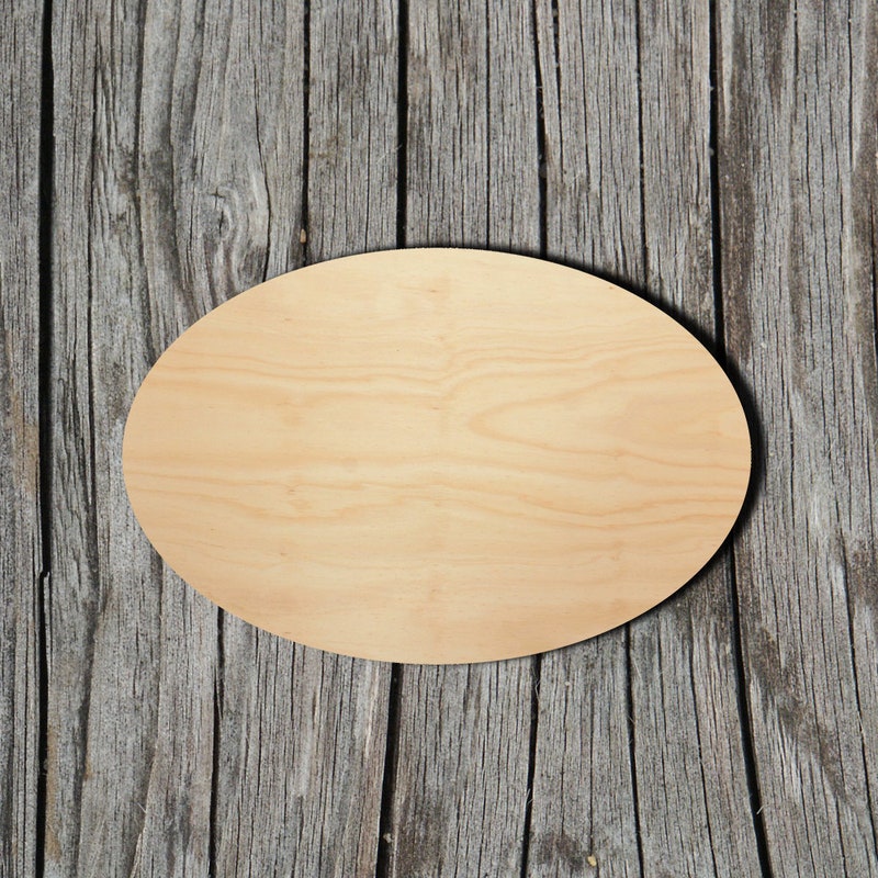 Oval Panel Wood - Etsy