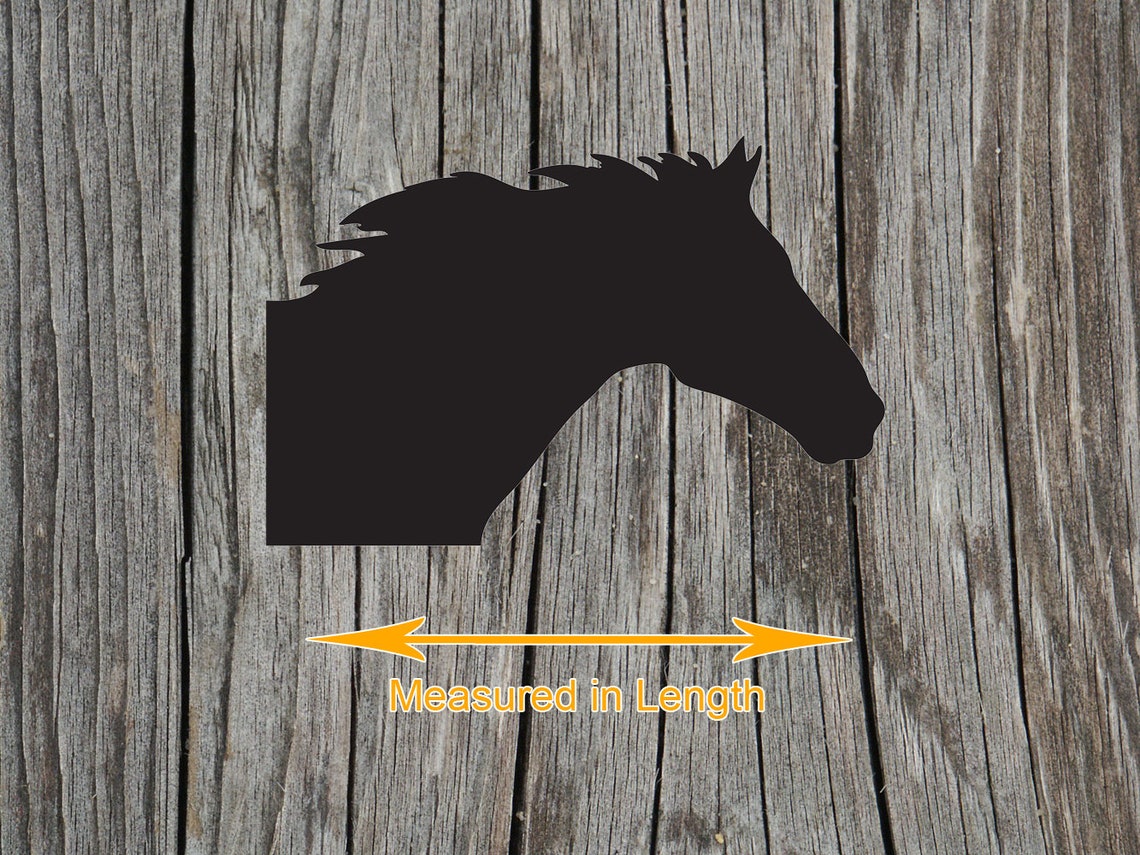 Horse Head Shape Laser Cut Unfinished Wood Cutout Shapes - Etsy