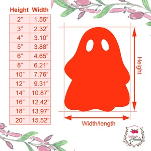 Ghost - Halloween - Laser Cut Unfinished Wood Cutout Shapes - Always ...