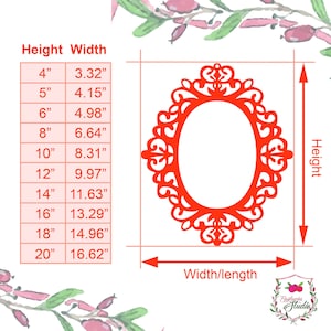 Frame Shape - Multiple Sizes - Laser Cut Unfinished Wood Cutout Shapes ...