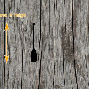 Boat Oar Shape - Laser Cut Unfinished Wood Cutout Shapes - Always Check ...