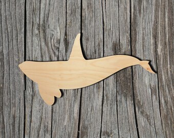Orca Killer Whale Laser Cut Out Unfinished Wood Shape Craft Supply - Etsy